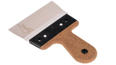 Toolty Filling Taping Spatula with Cork Handle on Aluminium Profile 150 ...