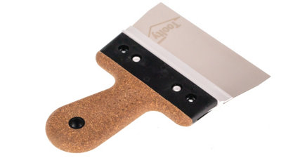 Toolty Filling Taping Spatula with Cork Handle on Aluminium Profile 150 ...