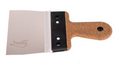 Toolty Filling Taping Spatula with Cork Handle on Aluminium Profile 150 ...