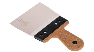 Toolty Filling Taping Spatula with Cork Handle on Aluminium Profile 150 ...