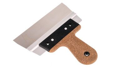 Toolty Filling Taping Spatula with Cork Handle on Aluminium Profile 200 ...