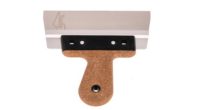 Toolty Filling Taping Spatula with Cork Handle on Aluminium Profile 200 ...