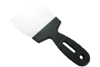 Toolty Filling Taping Spatula with Plastic Handle 100mm Stainless Steel ...