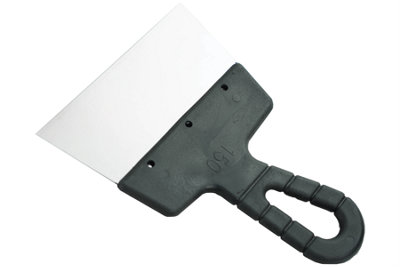 Toolty Filling Taping Spatula with Plastic Handle 150mm Stainless Steel ...