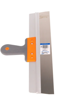 Toolty Filling Taping Spatula with Rubber Handle on Aluminium Profile ...