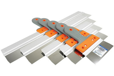 Toolty Filling Taping Spatula with Rubber Handle on Aluminium Profile ...