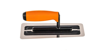 Toolty Flexible Venetian Trowel with Rubber Handle on Aluminium Foot ...