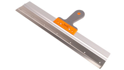 Toolty Notched Squeegee with Rubber Handle 560mm Stainless Steel for ...