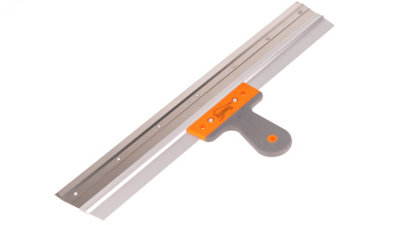 Toolty Notched Squeegee with Rubber Handle 560mm Stainless Steel for ...