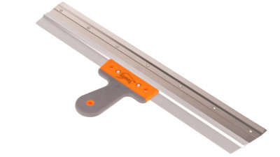 Toolty Notched Squeegee with Rubber Handle 560mm Stainless Steel for ...