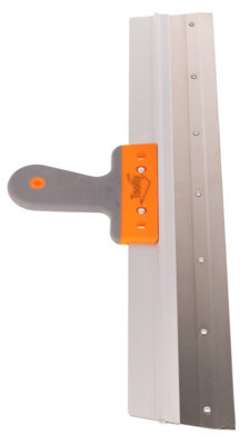 Toolty Notched Squeegee with Rubber Handle 560mm Stainless Steel for ...