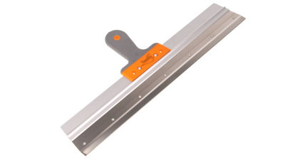 Toolty Notched Squeegee with Rubber Handle 560mm Stainless Steel for ...