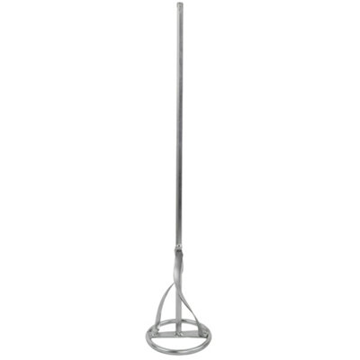 Toolty Paint Mixing Paddle Stirrer Mixer Agitator 120x600mm Galvanized ...