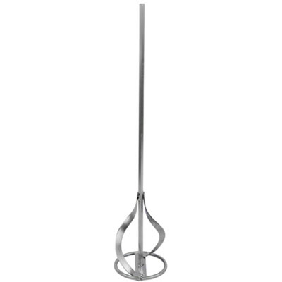 Toolty Paint Mixing Paddle Stirrer Mixer Agitator 80x400mm Galvanized ...