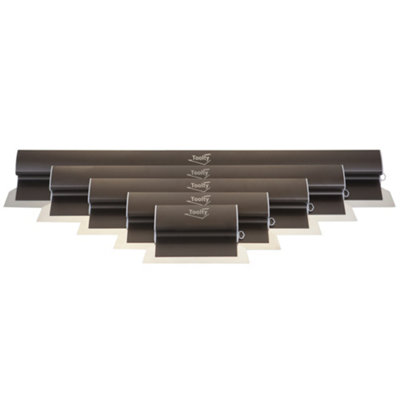 Toolty Skimming Spatula Plastering Darby with Aluminium Handle 600mm ...