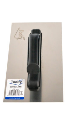 Toolty Stainless Steel Trowel with Plastic Handle 270mm for Smoothing ...