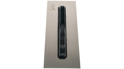 Toolty Stainless Steel Trowel with Plastic Handle 380mm for Smoothing ...