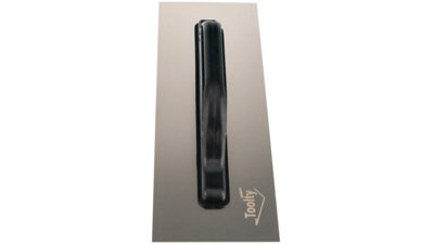 Toolty Stainless Steel Trowel with Plastic Handle 380mm for Smoothing ...