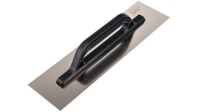 Toolty Stainless Steel Trowel with Plastic Handle 480mm for Smoothing ...