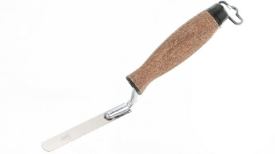 Toolty Tuck Pointing Jointing Finger Trowel with Cork Handle Stainless ...