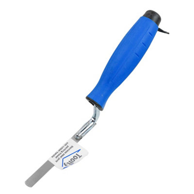 Toolty Tuck Pointing Jointing Finger Trowel with Rubber Handle 10mm ...