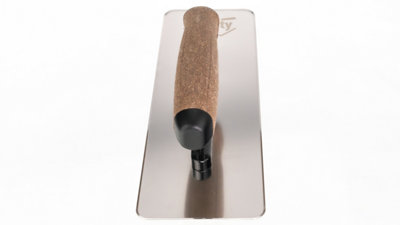 Toolty Venetian Trowel with Cork Handle on Aluminium Foot 240mm for ...