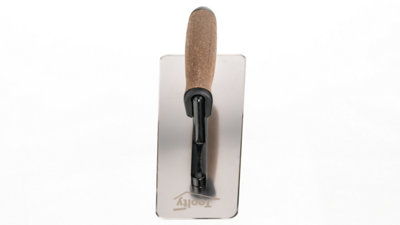 Toolty Venetian Trowel with Cork Handle on Aluminium Foot 240mm for ...