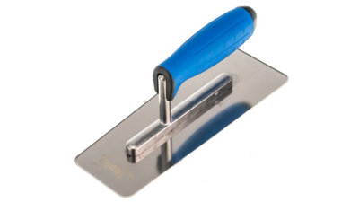 Toolty Venetian Trowel with Rubber Handle 240 mm Stainless Stell for ...