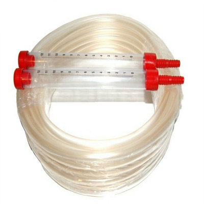 Toolty Water Level Gauge Kit 3/8 inch Diameter 20m Length for Masonry ...