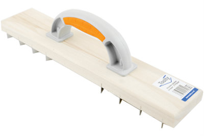 Toolty Wooden Wall Plaster Render with Ergonomic Handle 16" Stainless ...