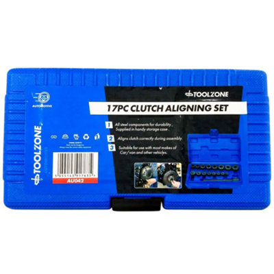 Toolzone 17PC Clutch Alignment Tool Set Universal Fitment for Vehicles
