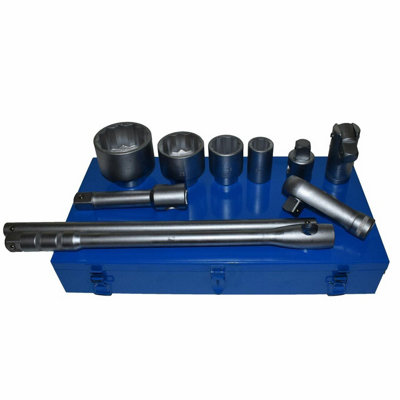 TOOLZONE 21 Piece 1" DR SOCKET SET