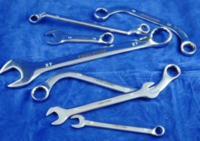 TOOLZONE 50 CRV PIECE METRIC SPANNER SET