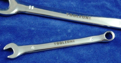 Toolzone 50 CRV Piece Metric Spanner Set