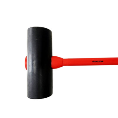 Toolzone 6KG Rubber Maul Fibre Handle