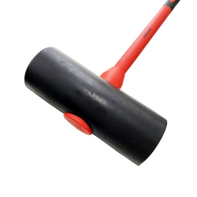 Toolzone 6KG Rubber Maul Fibre Handle