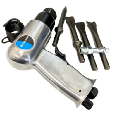 Toolzone Air Hammer Kit 5-Piece Professional Pneumatic Tool Set