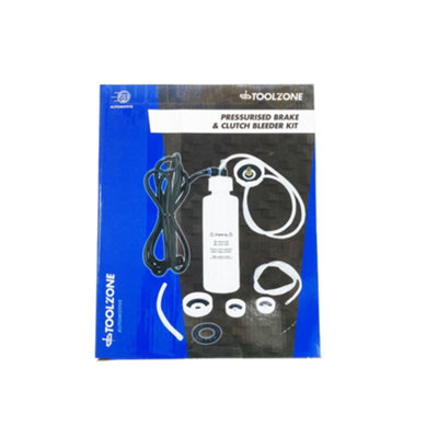 Toolzone AU395 Pressurised Brake & Clutch Bleeder Kit