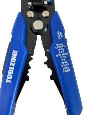TOOLZONE BLUE AUTO STRIPPER & CRIMPER