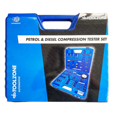 Toolzone Master Compression Test Kit for Petrol & Diesel Engines