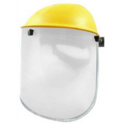 Toolzone SF013 Yellow Clear Safety Visor