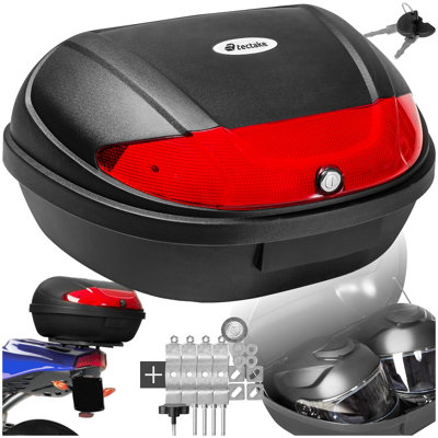 Top box for motorcycle approx. 48 litres - black