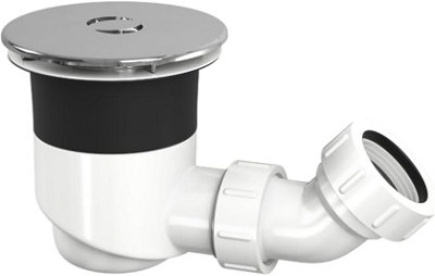 Top Fix Shower Tray Waste, 90mm Shower Trap with Cover, Easy DIY ...