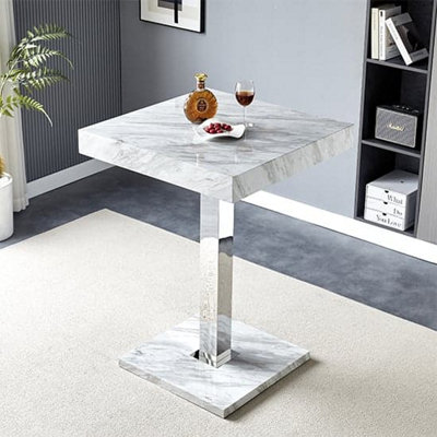 Topaz Bar Table Breakfast Table For Kitchen Living Dining Room Multi ...
