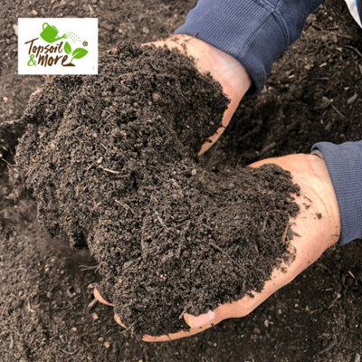 Topsoil and More Flower Bed & Border Mix Topsoil Bulk Bag - 830 litres