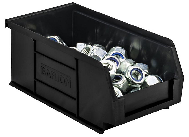 TOPSTORE CONTAINER TC2 BLACK RECYCLED PACK OF 20 | DIY at B&Q TOPSTORE CONTAINER TC2 BLACK RECYCLED PACK OF 20 | DIY at B&Q