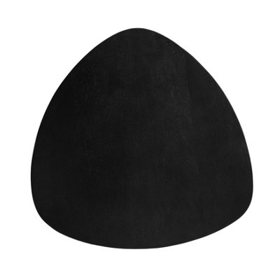 Tora Triangle Solid Wood Side Table Living Room Side Table Bedside ...