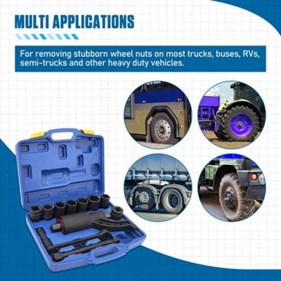 Torque Multiplier HGV Wheel Nut Remover HEAVY DUTY Torque Multiplying ...