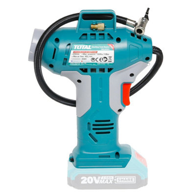 Total Li-Ion 20V Auto Air Compressor (Battery not included) - TACLI2001