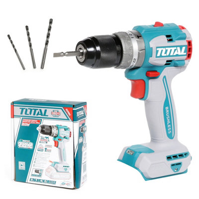 Total Li-Ion 20V Compact Brushless Impact Drill (Battery not included ...